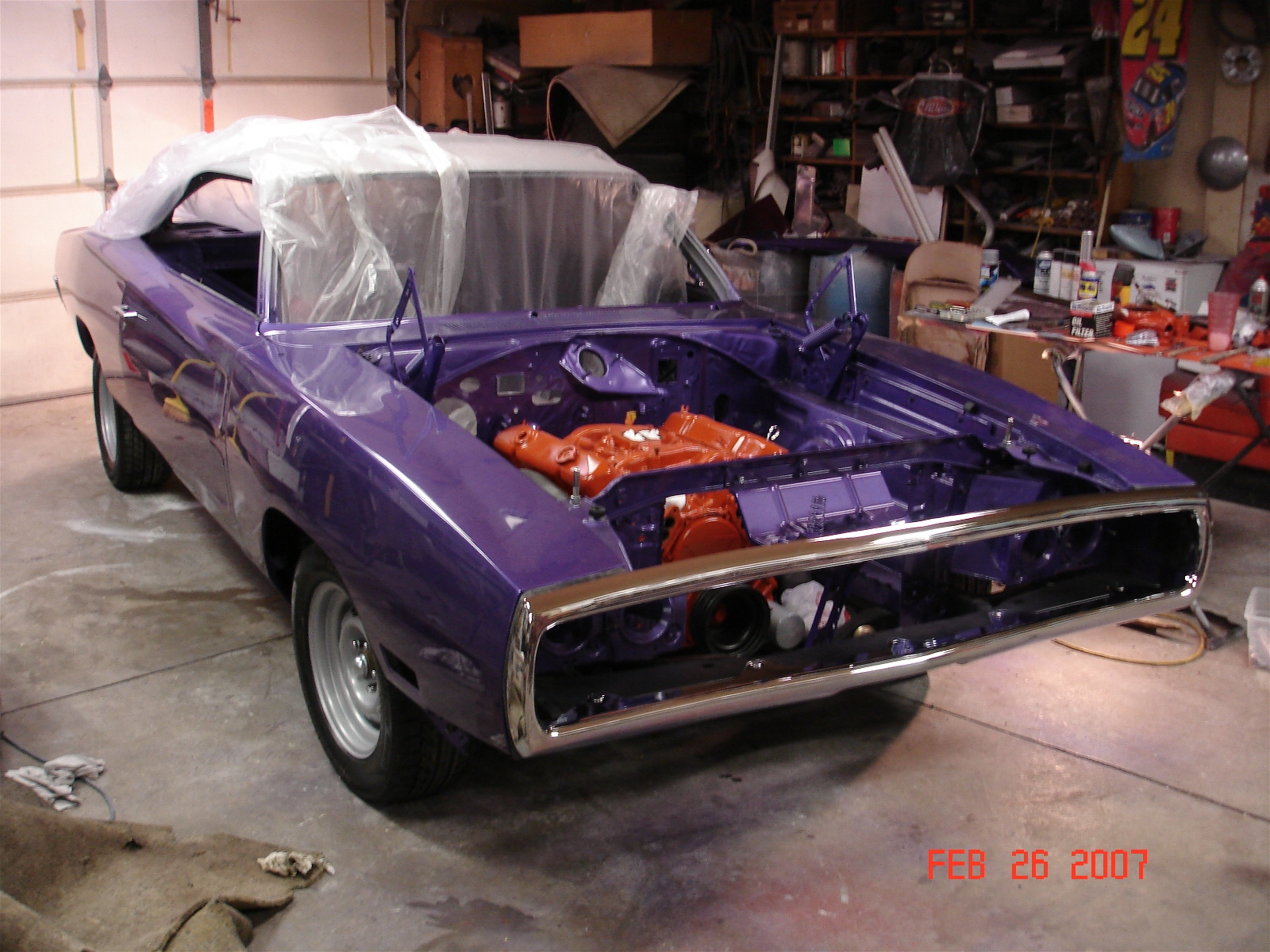 High Impact Performance Mopar Auto Club - 1970 Charger Restoration ...